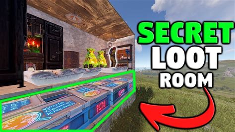 RUST SECRET LOOTROOM Compact Rust BUNKER Base Design YouTube
