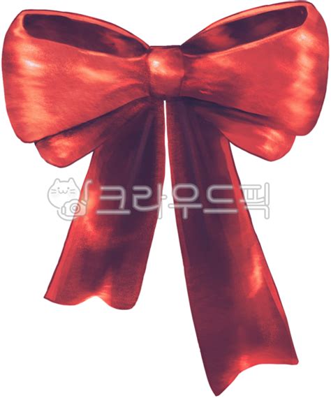 리본 빨간리본 반짝 격식있는옷차림 Tie 사진이미지일러스트캘리그라피 Chocic04작가