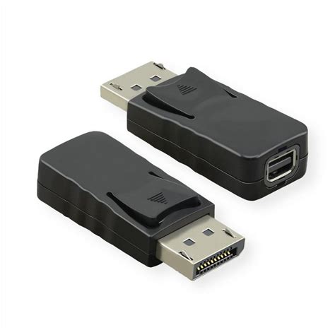 Value Displayport Adapter Dp Stecker Mini Dp Buchse Audio And Video Adapter Displayport