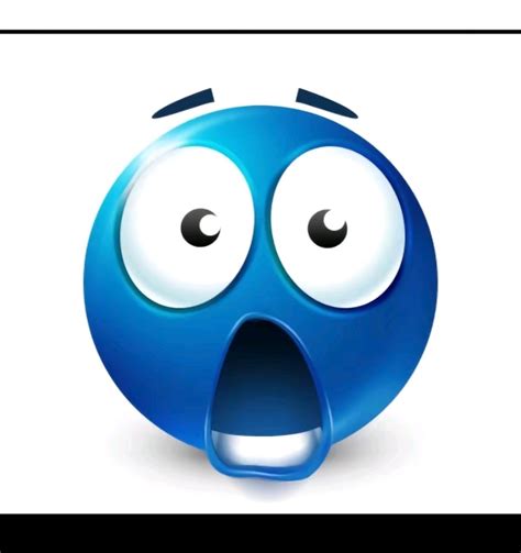 Создать мем синий смайл блуе эмоджи смайлик удивление Картинки Meme
