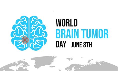 Premium Vector World Brain Tumor Day Vector Illustration Banner