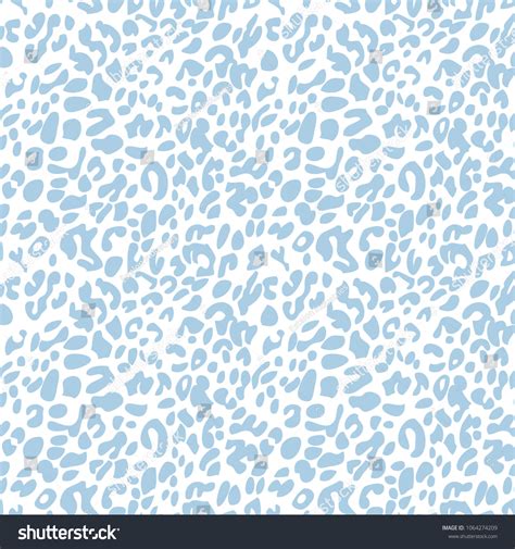 Light Blue Cheetah Print