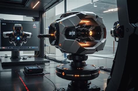 Premium Ai Image Cutting Edge Ai Robotics Testing Facility