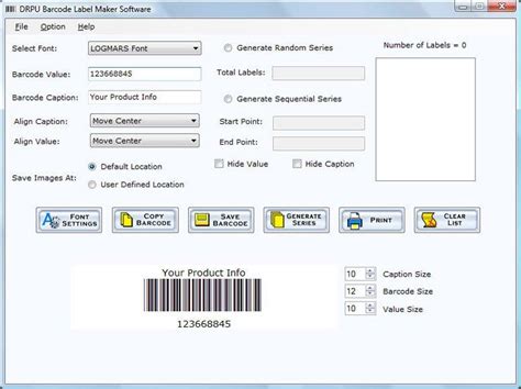 Centura Barcode Code Softwares Free Download Freewares