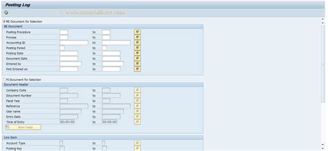 RERAPL SAP Tcode General Real Estate Posting Log