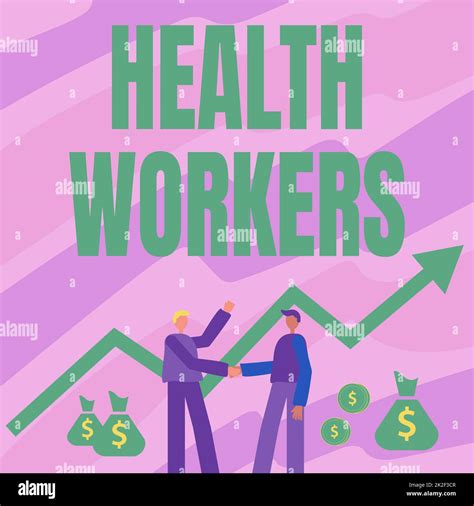 Text Showing Inspiration Health Workers Word Written On Showing Whose Job To Protect The Health