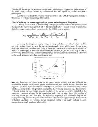 LowPower VLSI Unit Pdf