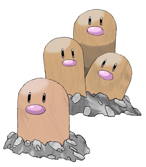 50 51 Diglett Evolution By Torathor On Deviantart