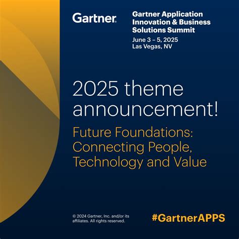 Gartner Application Innovation And Business Solutions Summit 2025 Nv Gartner