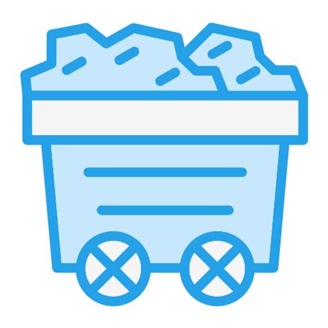 Mining Generic Blue Icon