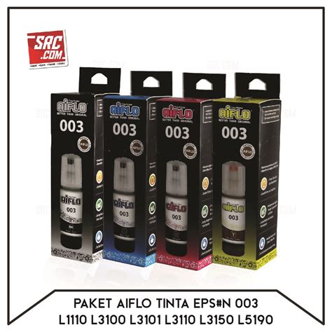 Jual Paket Aiflo Tinta Eps N Ml L L L L L L Indonesia Shopee Indonesia