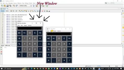 create the calculator using the awt components pcjt s a d java