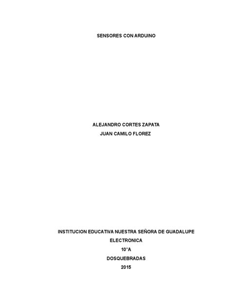 Pdf Sensores Con Arduino Dokumentips