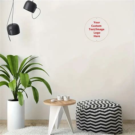 Персонализираща се кръгла алуминиева табела и табелка с Uv Temu Bulgaria