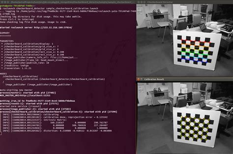 Checkerboard Calibration Jsk Recognition 1 2 15 Documentation