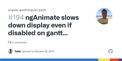 Nganimate Slows Down Display Even If Disabled On Gantt Directive