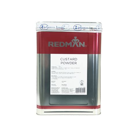 Custard Powder 10kg Tin Mu Store