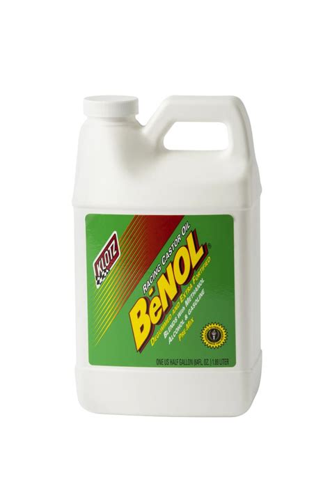 Benol™ Racing 2 Stroke Pre Mix Castor Oil Size Half Gallon Bottle