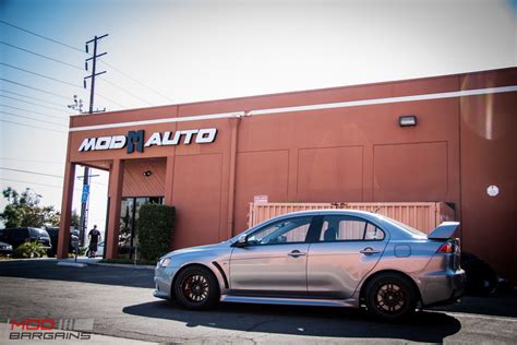 Quick Snap Mitsubishi Evo X Gets Enkei Rpf 1s In Tarmac Black
