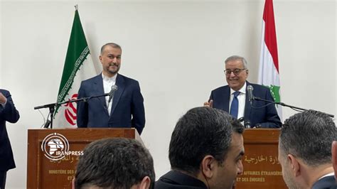 Fm Iran Is Ready To Build Power Plant In Lebanon