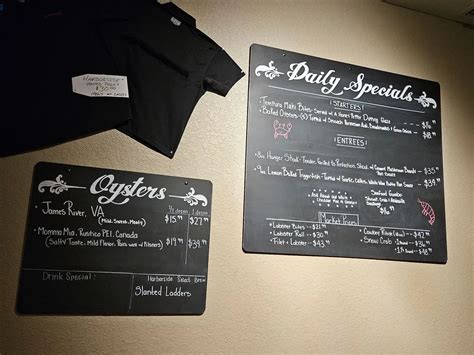 Harborside Menu Updated October 2025