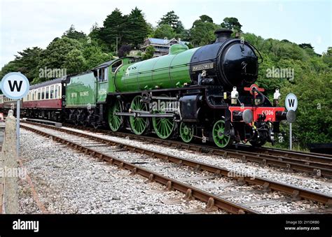 Lner Thompson Class B1 No 61306 Mayflower Is Backing Its Train Into A
