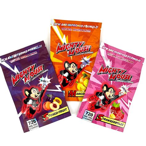 720mg Mighty Mouse Gummies Cannasense