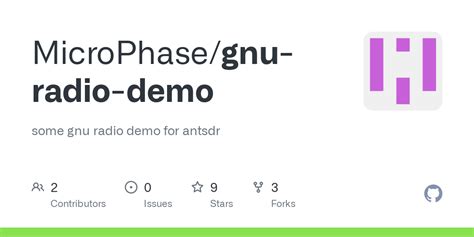 Github Microphase Gnu Radio Demo Some Gnu Radio Demo For Antsdr