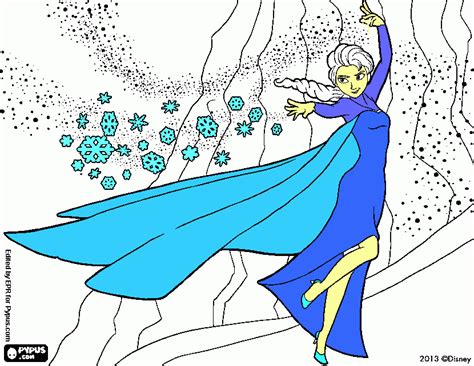 Queen Elsa Coloring Page Printable Queen Elsa
