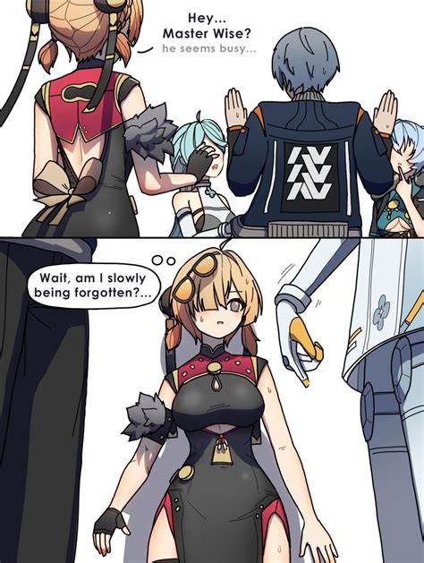 Wise Seed Sweety And Lucia Elowen Zenless Zone Zero Drawn By