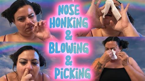 Nasal Taboo Nose Honking Blowing And Picking Malorys Blows Nose Hard Dry Blows Deep Nose