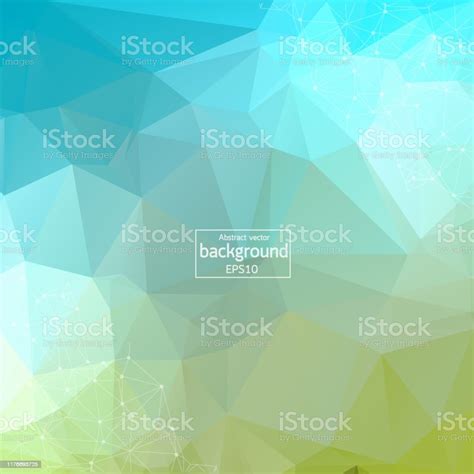 추상 낮은 폴리 빈티지 기술 벡터 배경입니다 연결 구조입니다 벡터 데이터 과학 배경입니다 다각형 벡터 배경입니다 분자 및 통신