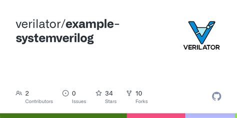 Github Verilatorexample Systemverilog