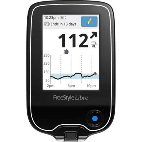 Freestyle Libre Reader Flash Glucose Monitoring System Glucometerblack
