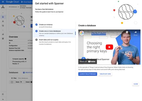 Spanner Sample Apps And Free Trial Instance Google Cloud Blog