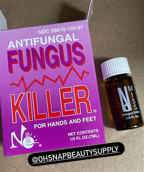 N Antifungal Fungus Killer 7ml Oh Snap Beauty Supply