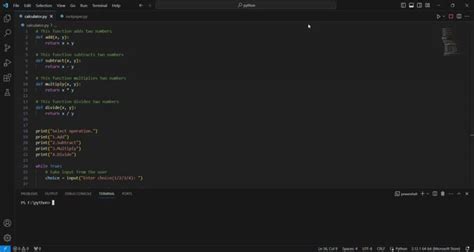 Video Thawfiq Ali On Linkedin Task 1 Simple Calculator Using Python Thank You For Given