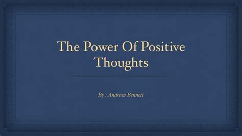 Power Of Positive Thinking Ppt By Kingxgaming Pdf