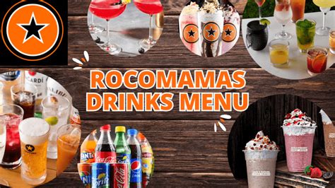 Rocomamas Drinks Menu Rocomamas Menu Prices