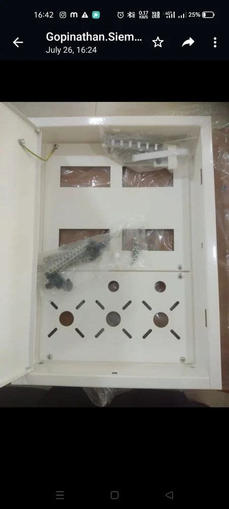 6 Way Double Door Db Box With Rotary Switches Tpn At Best Price In Chennai