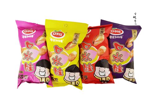 50g口水娃多味花生兰花豆 休闲零食多种味道 批发 超市小卖部零食 阿里巴巴