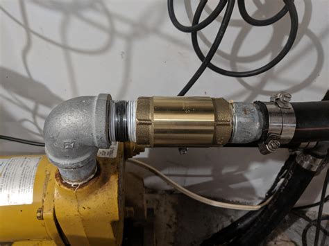 Correct Check Valve Placement R Plumbing
