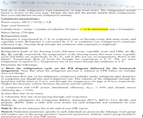 Solved You Are To Make Refrigeration Load Calculations Of