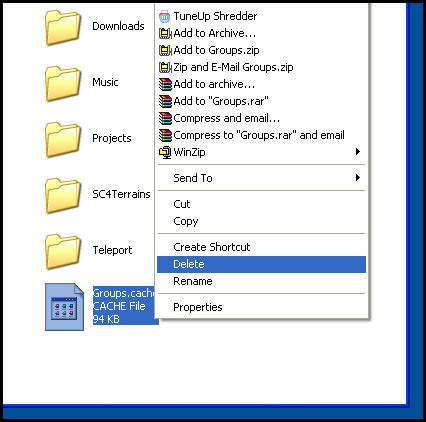 Game Help Delete Cache Files SimsWiki