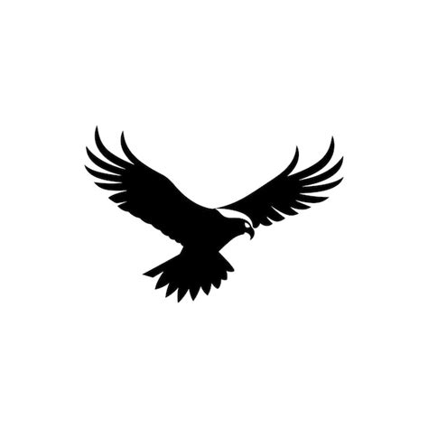 Premium Vector Osprey Bird Icon On White Background Simple Vector Illustration