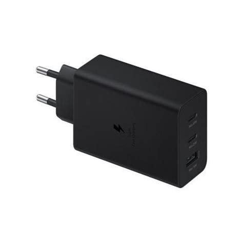 Samsung Chargeur Secteur Ultra Rapide Trio 65w 2 Ports Usb Type C 20w