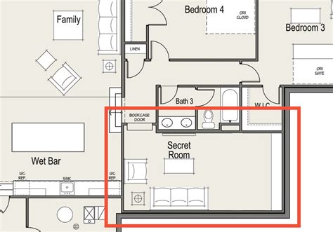House Plans With Secret Rooms