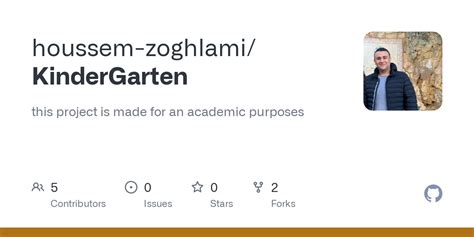 Github Houssem Zoghlamikindergarten This Project Is Made For An Academic Purposes