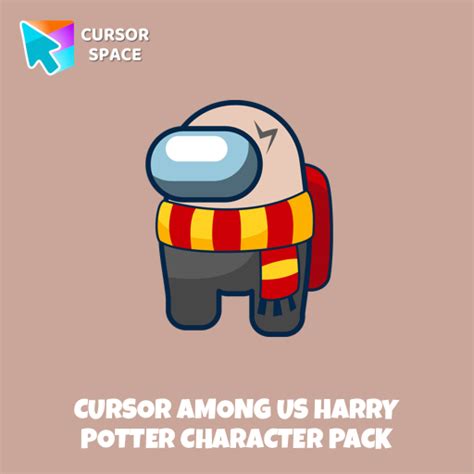 Custom Cursor Cursor Among Us Harry Potter Character Pack Cursor Space