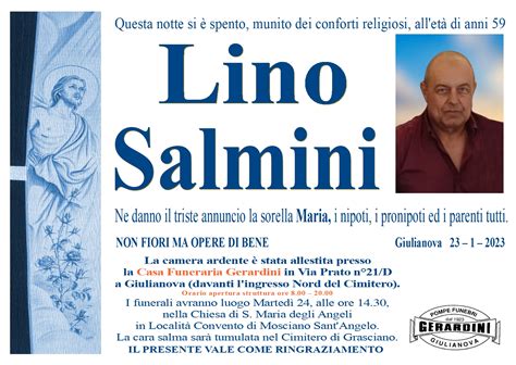 Lino Salmini Pompe Funebri Gerardini